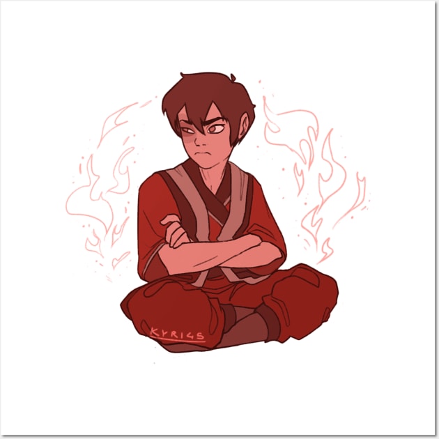 Zuko - Avatar the Last Airbender V2 - Zuko - Posters and Art Prints | TeePublic